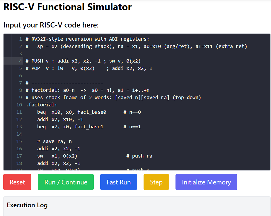 RISC-V Visualizer